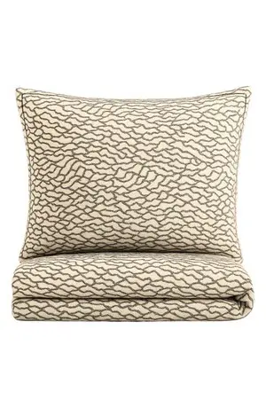 DOMANI HOME Kaleido Duvet Cover - Grey