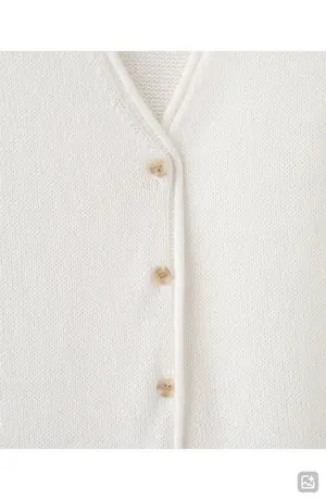 Mango Sleeveless Longline Cotton Blend Cardigan