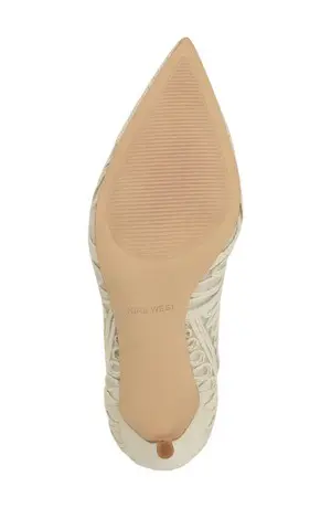 Nine West Frista Pointed Toe Stiletto Pumps - Ivory