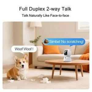 CINMOORE 2 Pack Single Band Wifi Indoor Wifi Camera