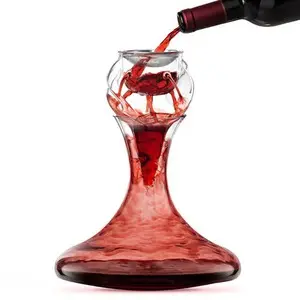 Final Touch Conundrum Aerator + Revolve Decanter Wine Aeration System - Clear