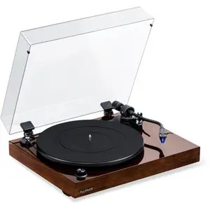 FLUANCE Reference High Fidelity Vinyl Turntable Record Player Ortofon Cartridge - Walnut