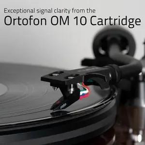 FLUANCE Reference High Fidelity Vinyl Turntable Record Player Ortofon Cartridge - Walnut