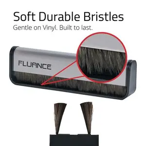 FLUANCE Anti-static Carbon Fiber Record Cleaning Brush