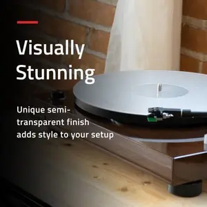FLUANCE Acrylic Turntable Platter Mat, Reduce Vibrations