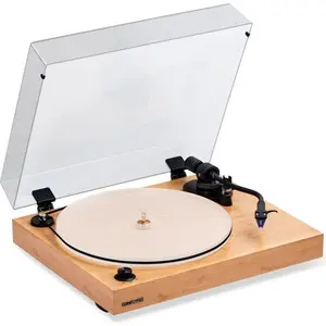FLUANCE Reference High Fidelity Vinyl Turntable Record Player Ortofon Cartridge - Bamboo