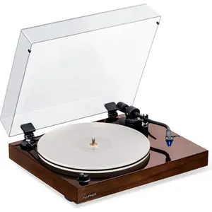 FLUANCE Reference High Fidelity Vinyl Turntable Record Player Ortofon Cartridge - Walnut