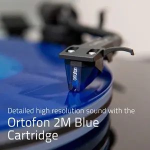 FLUANCE Reference High Fidelity Vinyl Turntable Record Player Ortofon Cartridge - Walnut