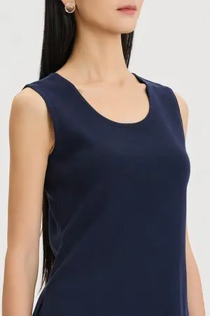 Ming Wang Scoop Neck Tank