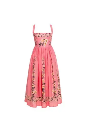 Agua Bendita Square Neck Day Dresses