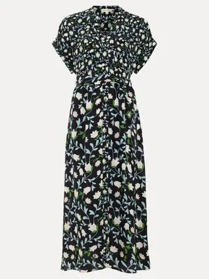 PHASE EIGHT Luisa Floral Print Midi Dress