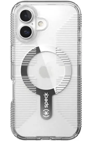 SPECK Gemshell Grip Magsafe Case For Apple - Clear