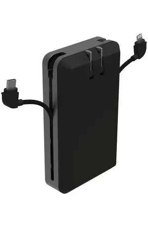 MOPHIE Powerstation Plus Ultra 2024 10k Power Bank With Integrated Cables And Ac Plug
