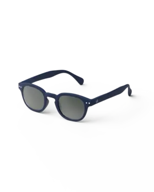 IZIPIZI C 47mm Square Frame Sunglasses - Navy Blue