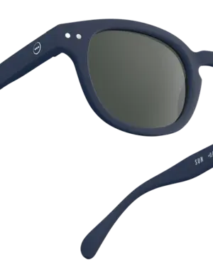 IZIPIZI C 47mm Square Frame Sunglasses - Navy Blue