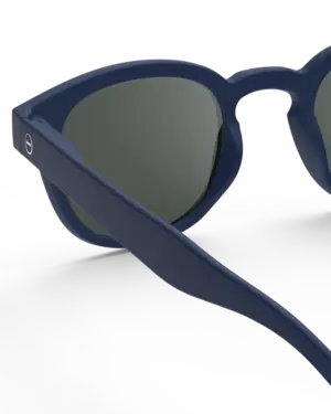 IZIPIZI C 47mm Square Frame Sunglasses - Navy Blue