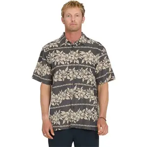 QUIKSILVER WATERMAN Horizons Short Sleeve Shirt - Phantom