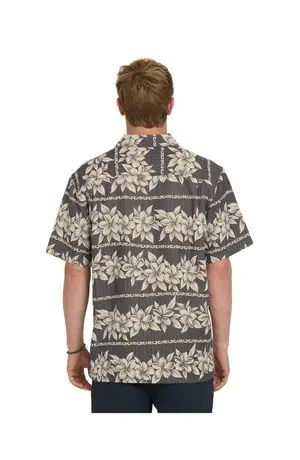 QUIKSILVER WATERMAN Horizons Short Sleeve Shirt - Phantom