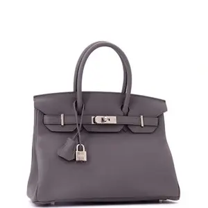 Hermès Birkin Handbag Togo With Palladium Hardware 30
