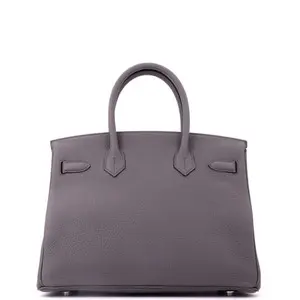 Hermès Birkin Handbag Togo With Palladium Hardware 30