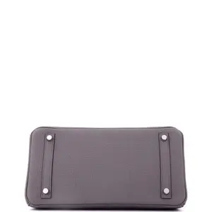 Hermès Birkin Handbag Togo With Palladium Hardware 30