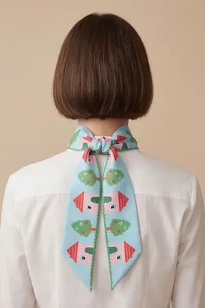 CENTINELLE House Twilly Ribbon Scarf