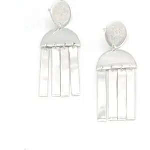 FAIR ANITA Plated Drop Earrings - Silver