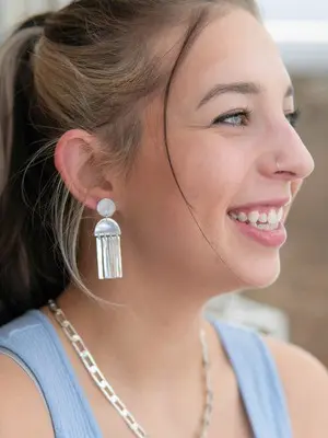 FAIR ANITA Plated Drop Earrings