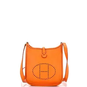 Hermès Evelyne Bag Gen Iii Clemence Tpm - Orange