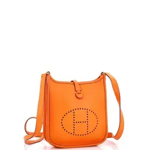 Hermès Evelyne Bag Gen Iii Clemence Tpm - Orange