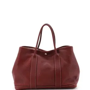 Hermès Garden Party Tote Leather 36 - Rouge H