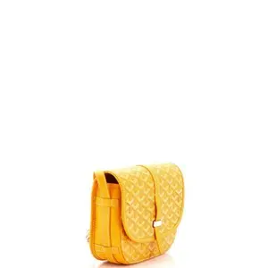Goyard Belvedere Ii Messenger Bag Coated Canvas Pm - Yellow