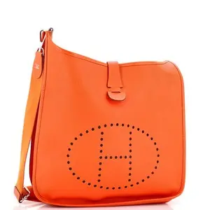 Hermès Evelyne Bag Gen Iii Epsom Gm - Feu