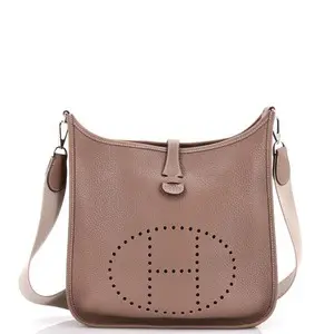 Hermès Evelyne Bag Gen I Clemence Pm - Grey