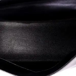 Hermès Kelly Handbag Black Box Calf With Gold Hardware 32