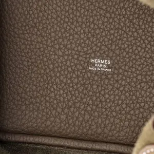 Hermès Monochrome Picotin Lock Bag Clemence Pm