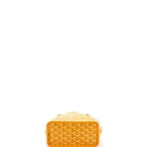 Goyard Anjou Reversible Tote Coated Canvas Mini - Yellow