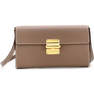 Hermès Charniere To Go Pouch Madame - Etoupe