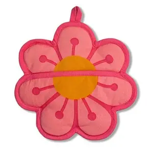THE NEIGHBORGOODS Blossom Tea Towel And Pot Holder Set