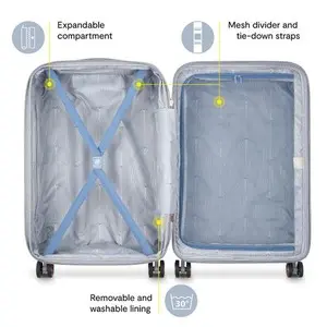 DELSEY PARIS Cruise 3.0 28" Expandable Upright Luggage - Platinum