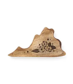 MATR BOOMIE Virginia State Dogwood Trinket Dish - Natural