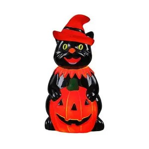 MR. HALLOWEEN 18 In. Outdoor Cat Lit Blow Mold - Multicolor