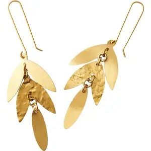 MATR BOOMIE Matr Boomie Chameli Leaf Chandelier Dangle Earrings