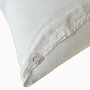 APARTMENT F Stonewashed Linen Euro Pillow Sham