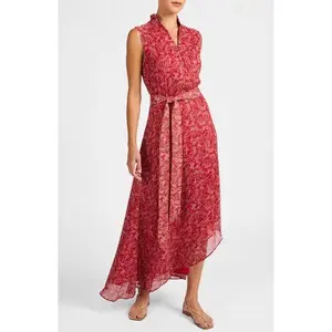 Santorelli V Neck Day Dresses