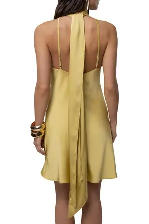 JLUXLABEL Jasmine Drape Mini Dress