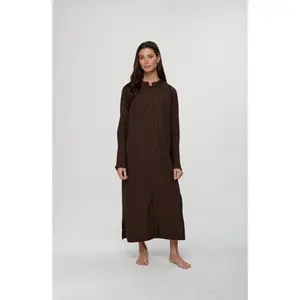 BY TESS Collection Fallon Maxi Dress - Dark Chocolate Brown