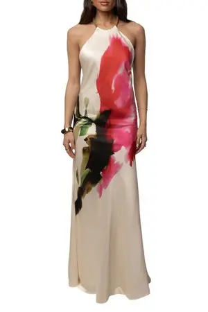 JLUXLABEL Print Audrey Maxi Dress