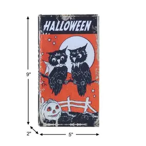 MR. HALLOWEEN Set Of 3 Retro Nested Storage Books