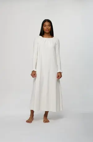 BY TESS COLLECTION Ana Ribbed Midi Dress